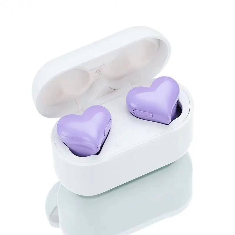 Japan Heartbuds Heart Earphones Wireless Bt Heart Shaped Earphones ...
