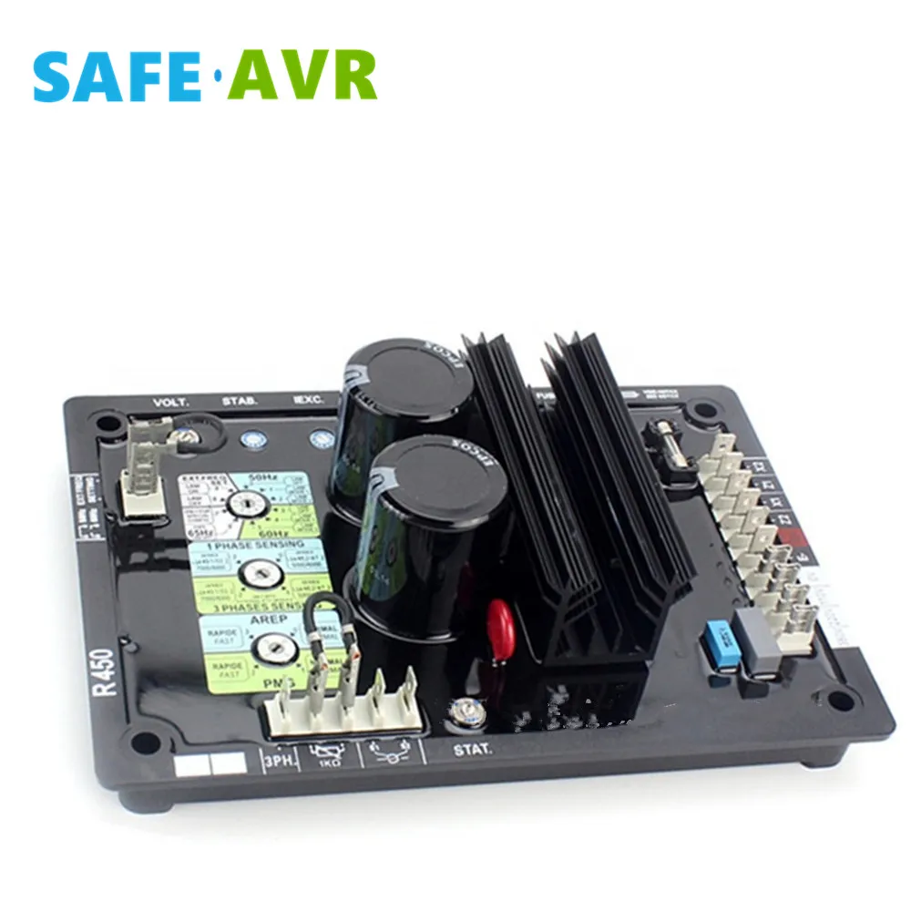 3-Phase Diesel Alternator Generator with AVR Circuit Diagram R450 ...