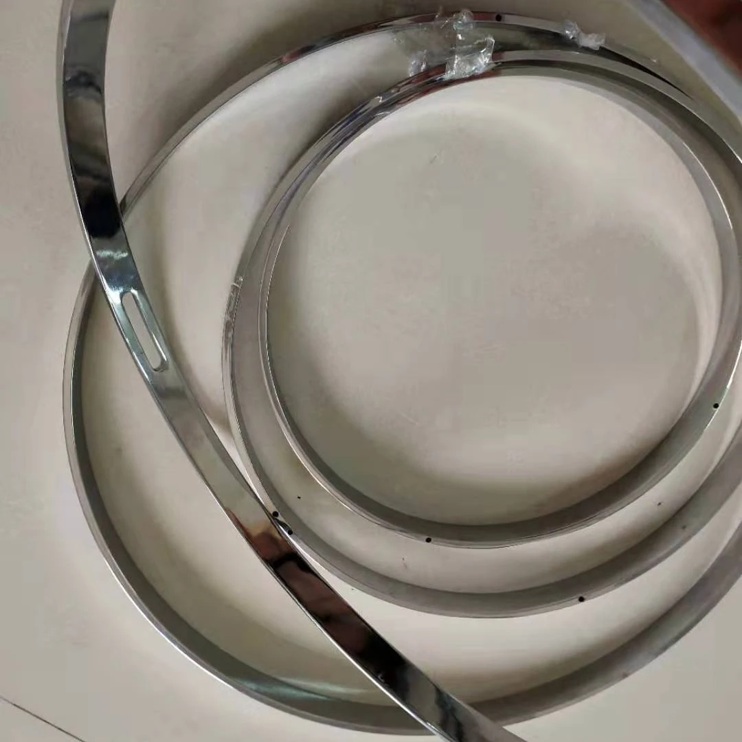 Triple Flange Steel Acoustic Drum Hoops Sets/black Dual-flange Gland ...