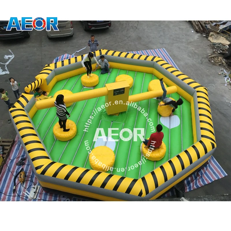 6-8 Jugadores Inflable Crisis Wipeout Juegos Para Adultos Y Niños - Buy ...