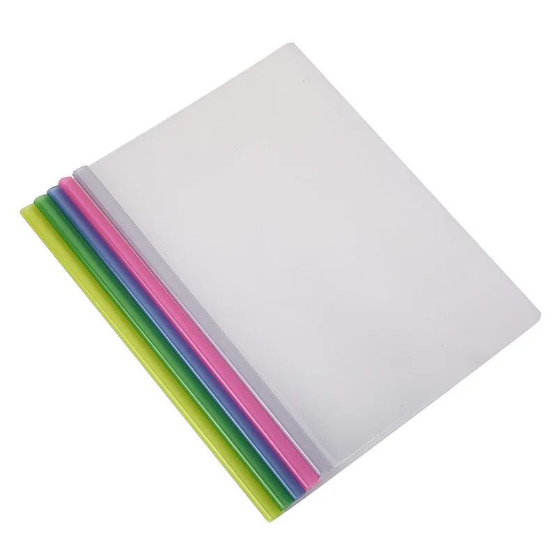 Recycle PP Office Stationery - Transparent Plastic File Folders