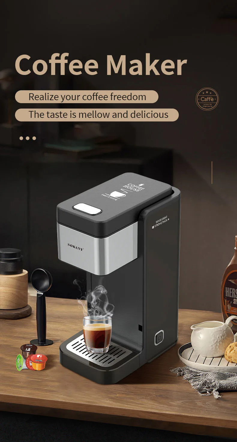 C Multi-functional Drip Commercial Automatic Electrical Smart Coffee ...