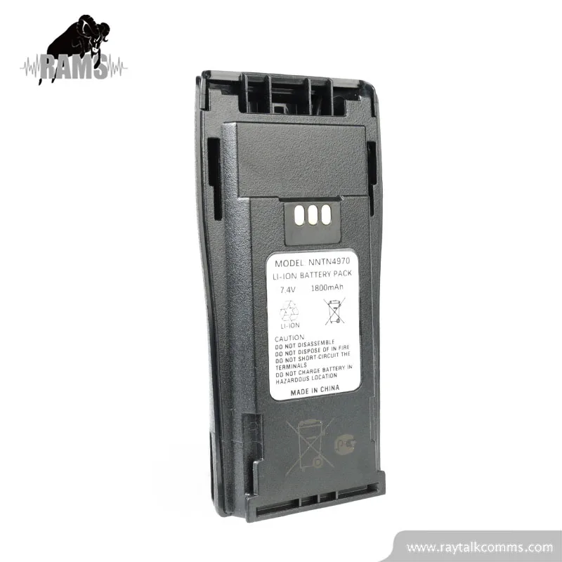 Moto-rola Mtp700/mtp750 Pmnn4497 Radio 1800mah Pmnn4470talkie-walkie Li ...