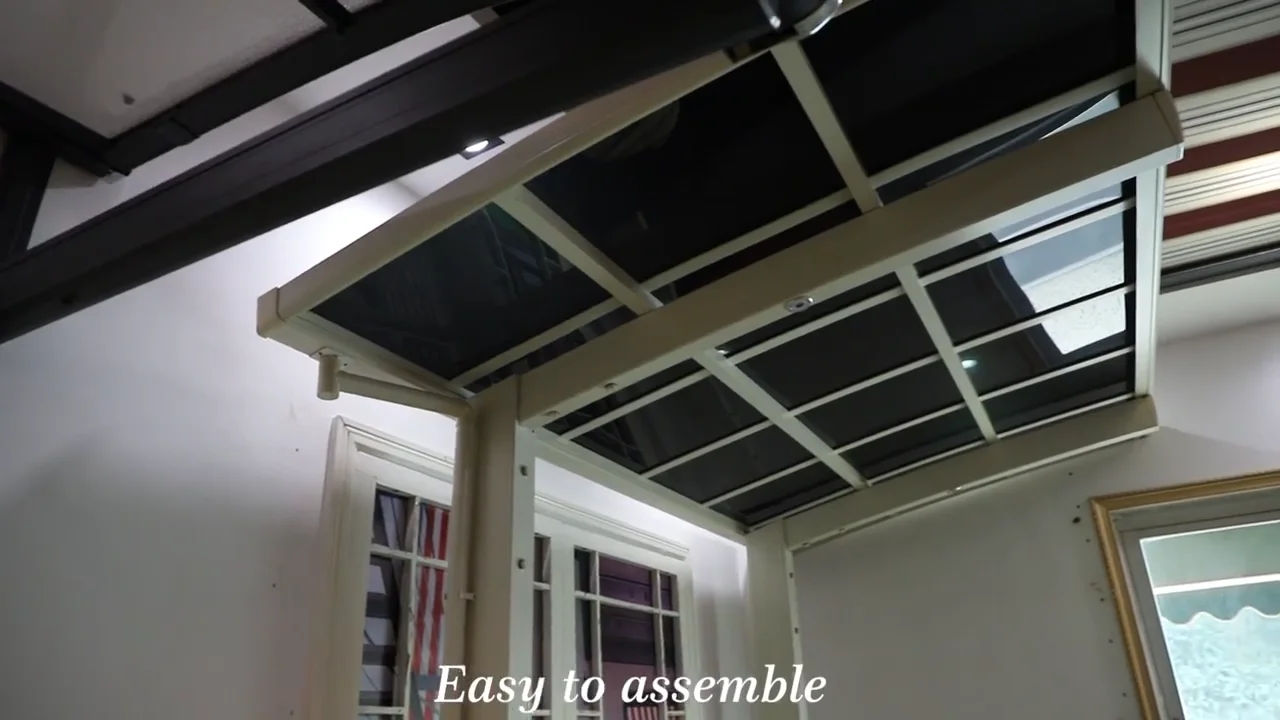 Garden Car Square Tubing Covers Garage Retractable Tent Carport ...