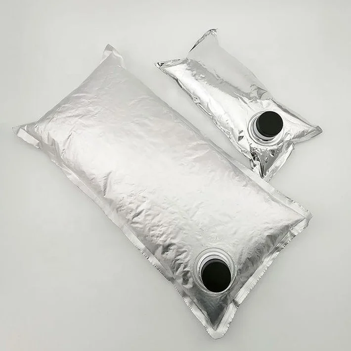 Portable Laminated Aluminum Bib Bag In Box Aseptic Bag In Box Fruit ...