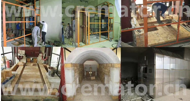 Container Design Portable Human Cremation Machine Body Incinerator ...