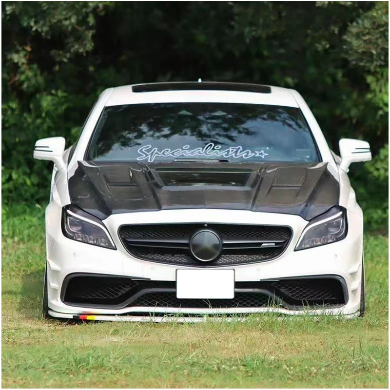 It Is Suitable for Mercedes-Benz W218 Cls63 Carbon Fiber Transparent ...