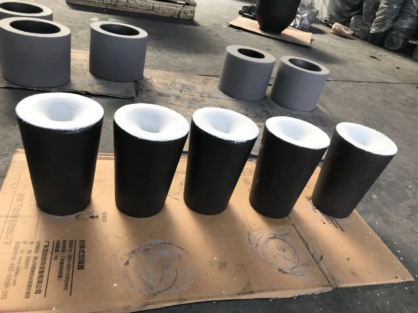 Isostatic Refractory Alumina Graphite Ladle Nozzle Tundish Nozzle