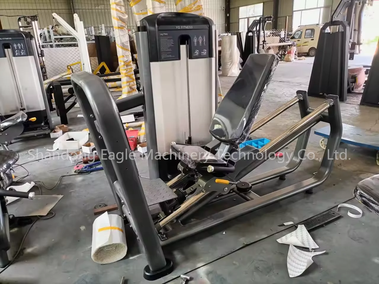 Yg-6003 Commercial Leg Press Machine Pin Loaded Gym Equipment Seated ...