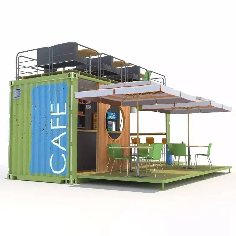 Hot Sell Modified Container Cafe Prefabricated Shop - Buy Modular,Steel ...