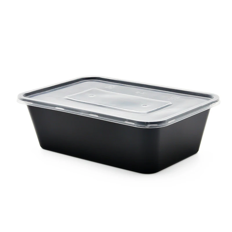 750ml Disposable Clear Plastic Food Container - PP Box