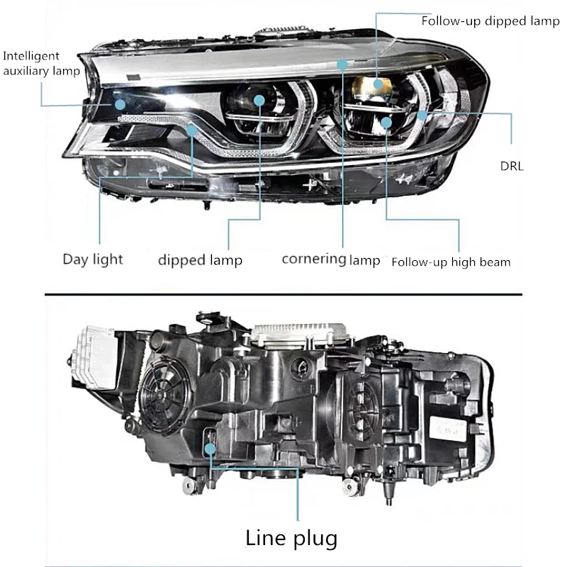 Xenon Headlight for Mercedes Benz C-Class W204 2009-2012