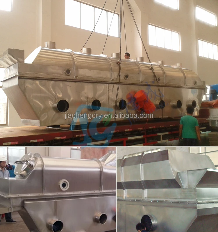 Factory Made Vibrating Fluid Bed Dryer Granule Shape Salt Drying ...