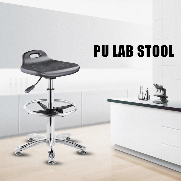 Laboratory Furniture - Adjustable Stool with ESD Chair Cushion
