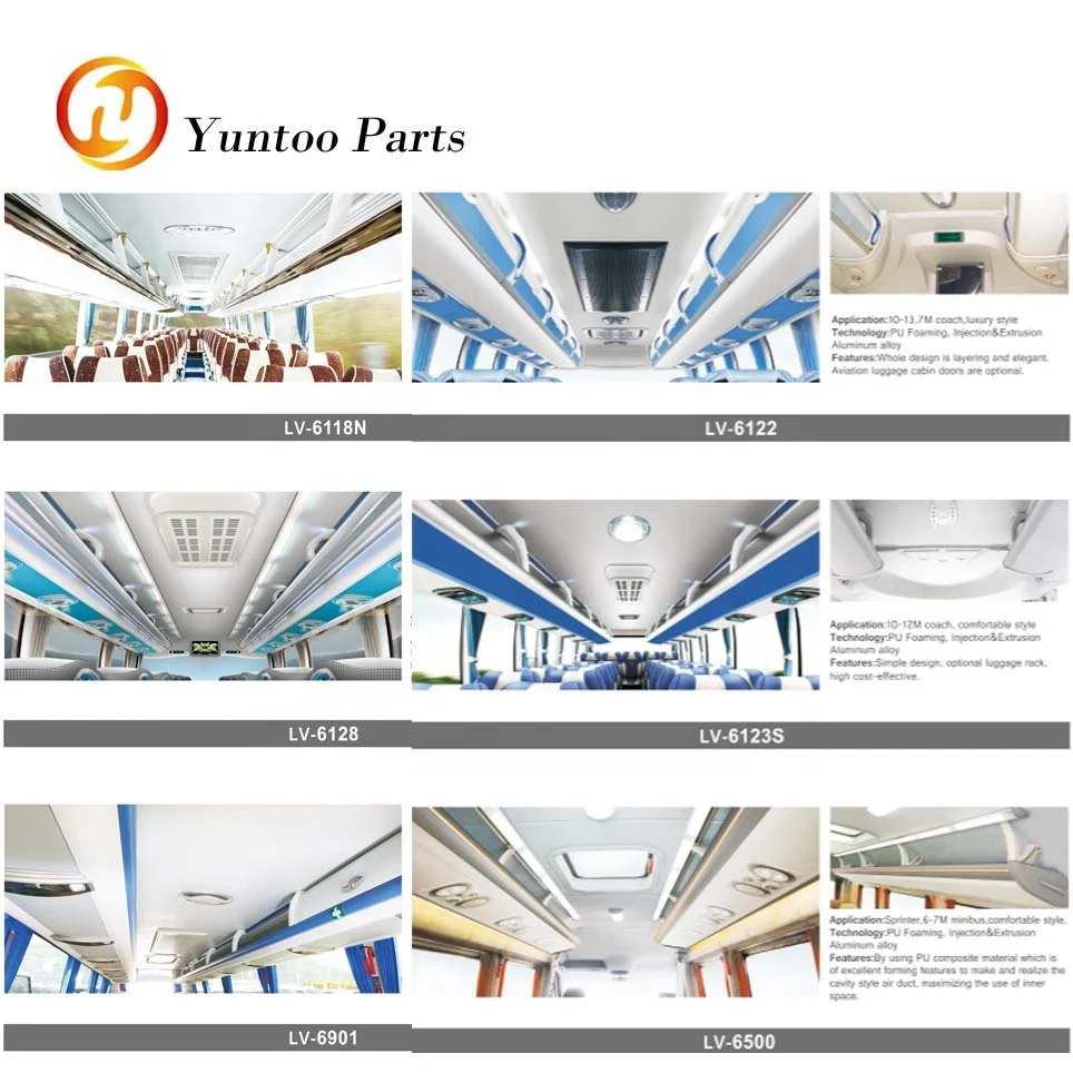 Coach Bus Interior Trim Luggage Racks - High-quality