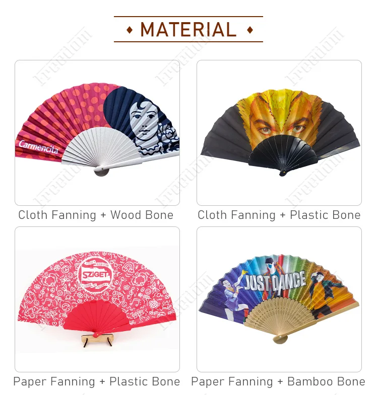 Promotional Good Quality Advertising Pvc Hand Fans - Buy Advertising ...