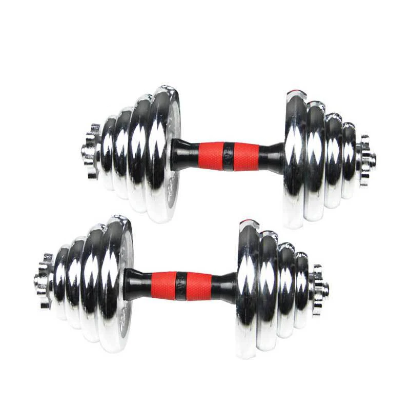 Adjustable Weight Gym Equipment Plating Durable Body Fitness Dumbbell ...
