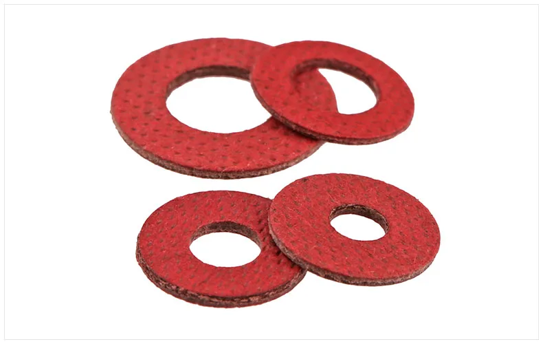 Insulating Washers - Red Vulcanized Fiber Gaskets