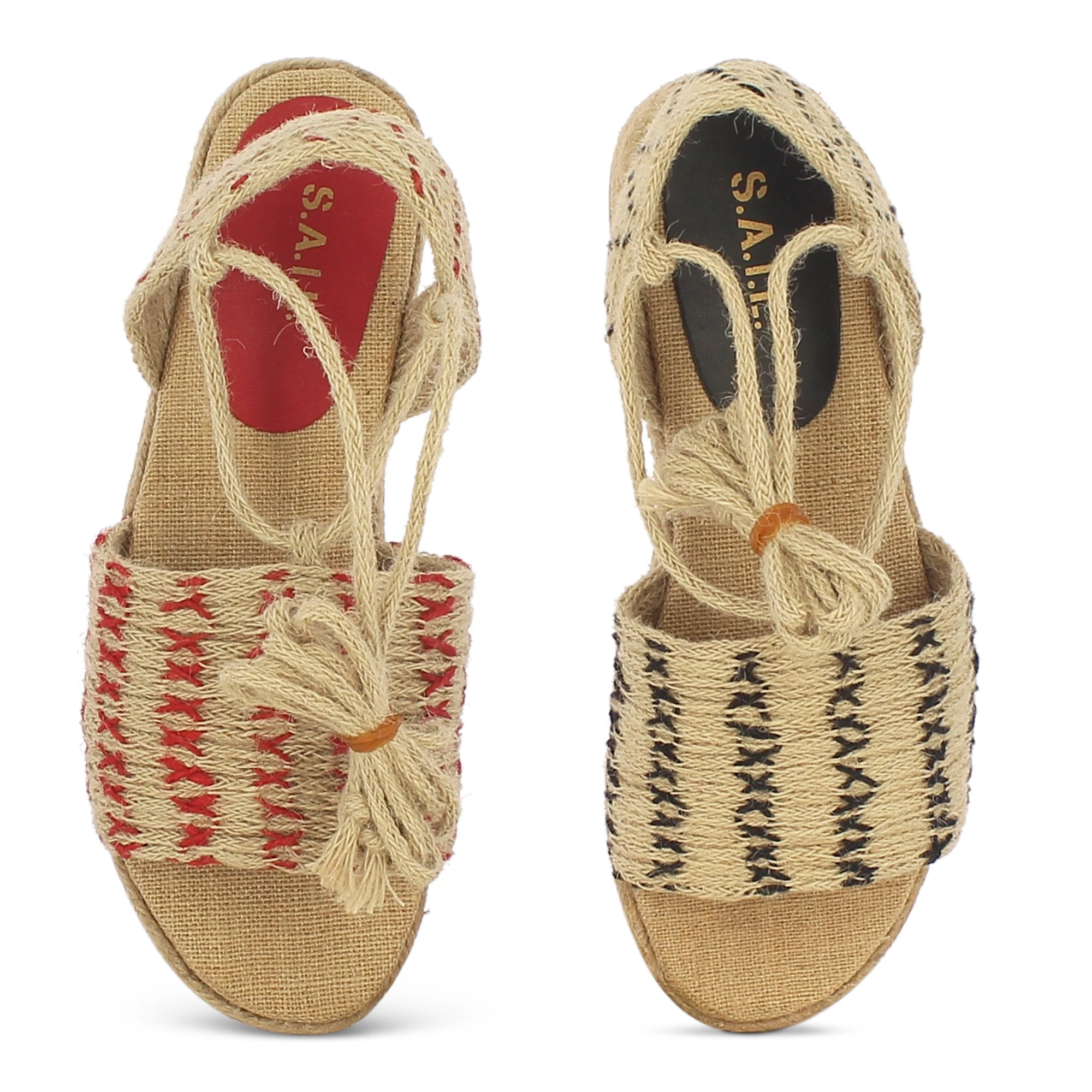 Bangladesh Cheap Price Colorful Jute Custom Espadrilles Canvas Shoes ...