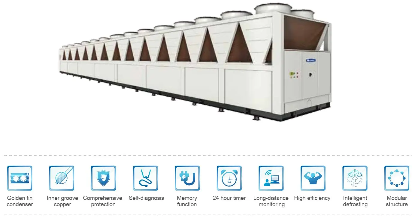 Gree High-Efficiency Modular Air-Cooled Screw Chiller