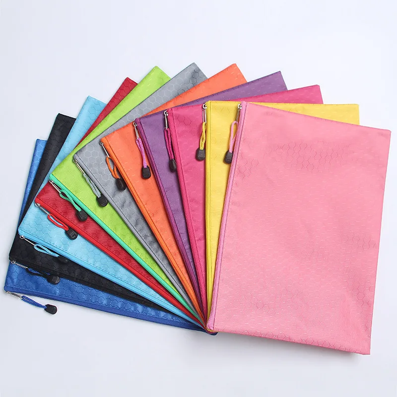 Waterproof Bag For Document Organizer Pvc Material Zipper File Bags ...