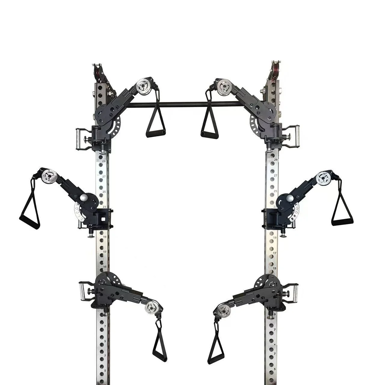 2025 New Pivot Arm Set - Dual Adjustable Wider Arms for Gym