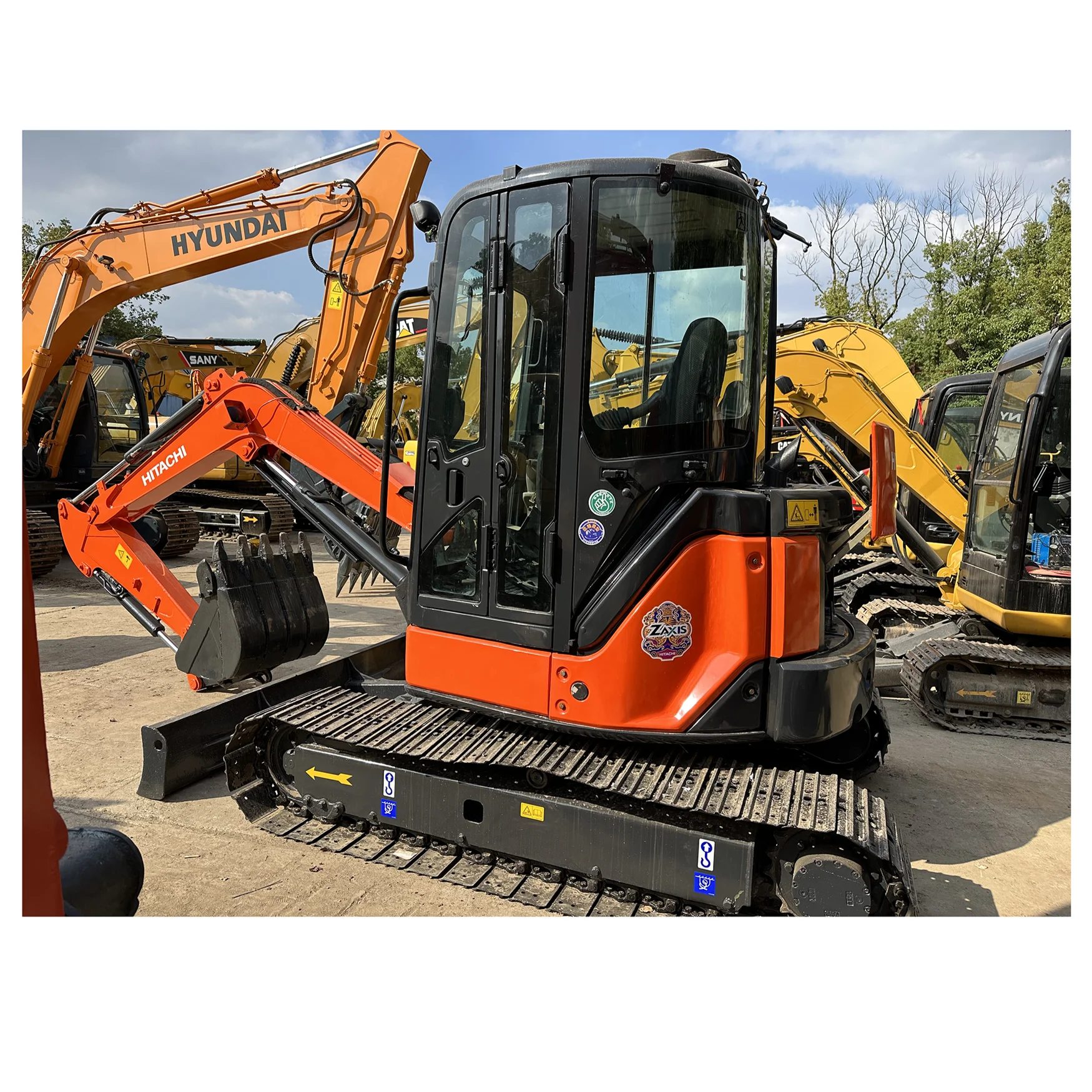 Japan High Performance 5 Tons Hydraulic Crawler Hitachi 50 Used Excavator Cheap Price For Sale ...