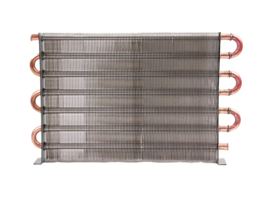 Multiple Effect Evaporator Air Cooled Condenser Copper Tube Heat ...