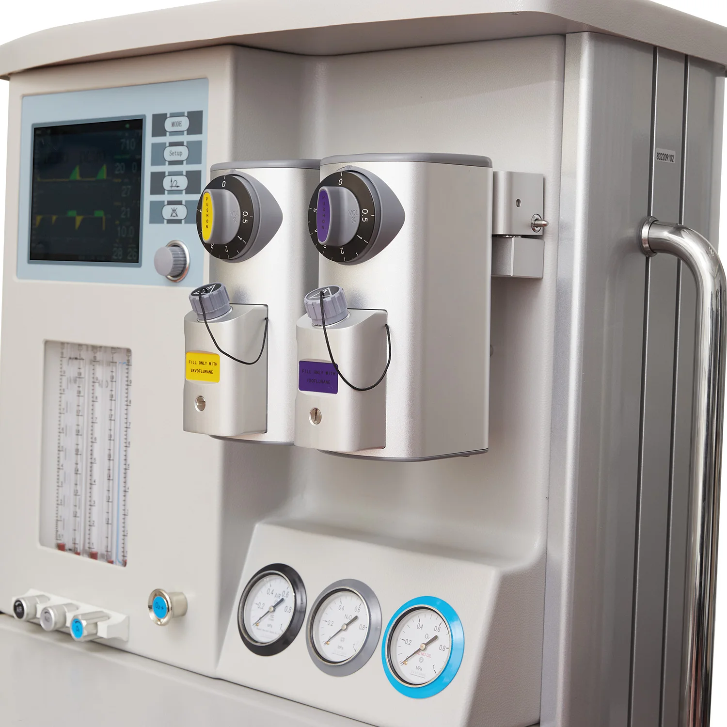 Dable Vaporizer Anesthesia Machine 5.4''LCD Display Screen Anesthesia ...