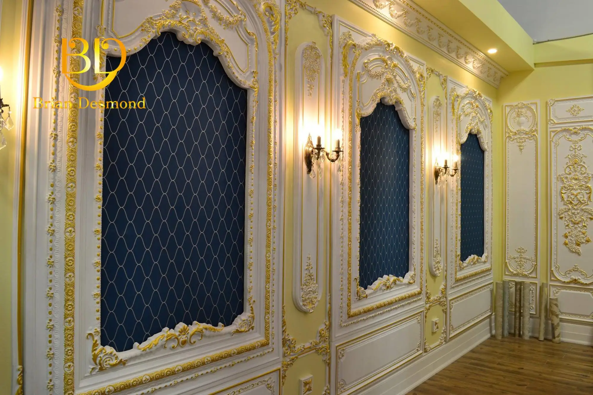 Customized PU PVC Plastic Panels for Interior Decoration