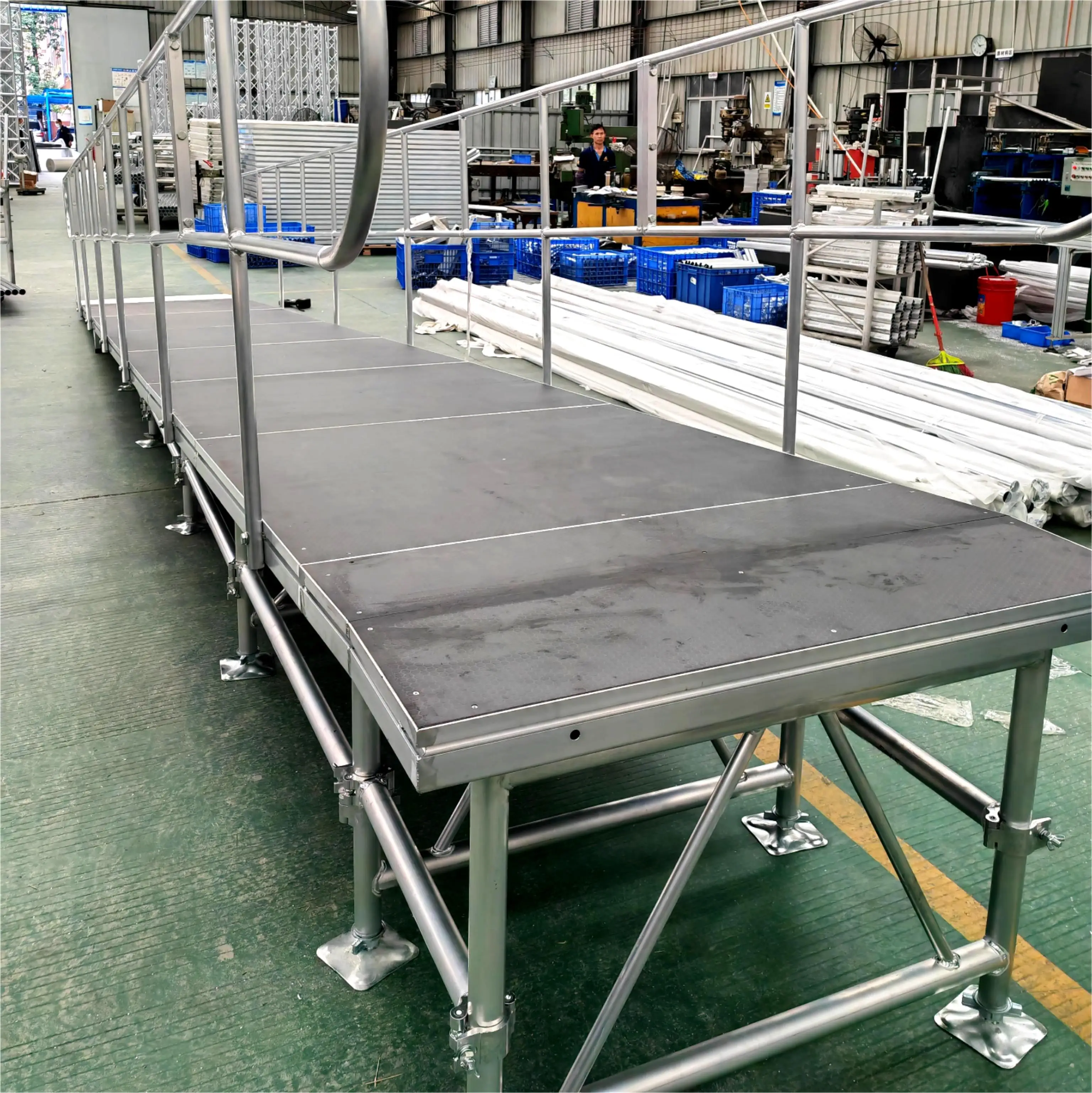 Dragonstage Aluminum Truss Movable Working Ramp for Music Stage ...