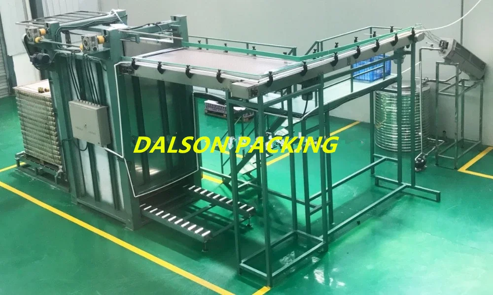 Full Automatic Depalletizer - Efficient Bottle & Cans Handling