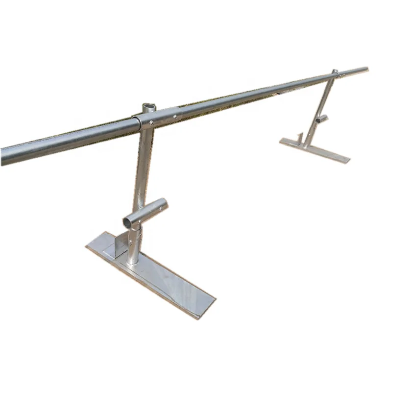 Railing System For Roof Edge Fall Protection Guardrail Safety Barrier ...