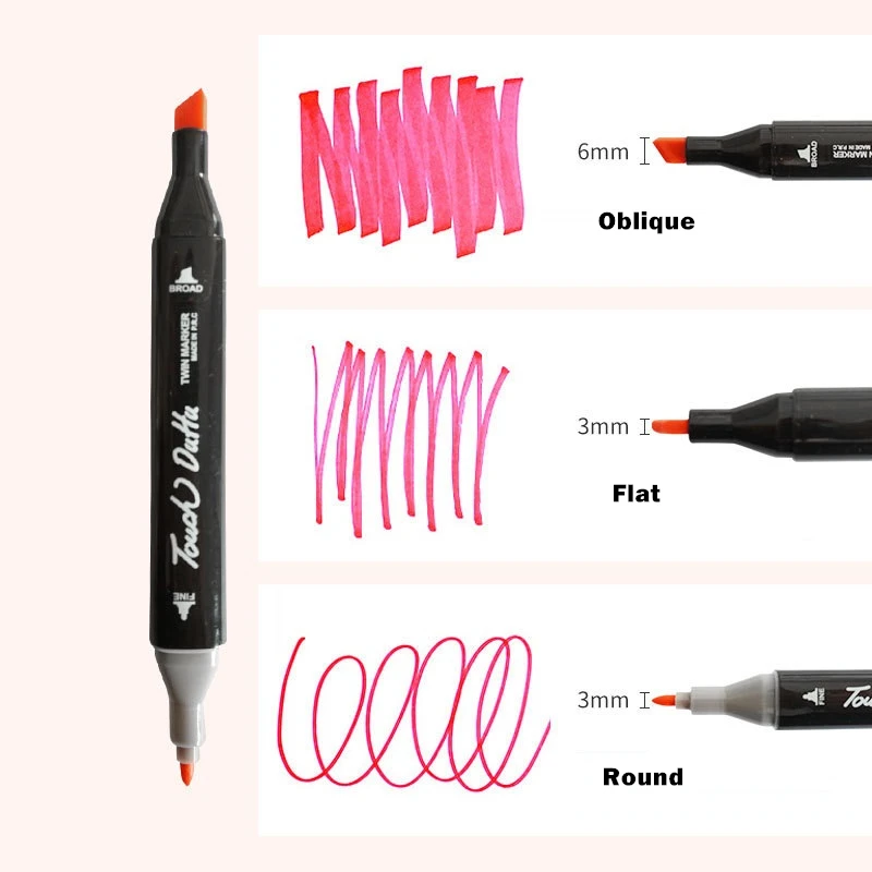 24/36/48/80colors Professional Drawing Pens - Art Markers