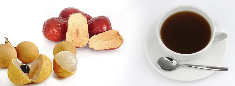 Popular OEM Instant Red Date Tea Instant Honey Red Date Longan Tea ...