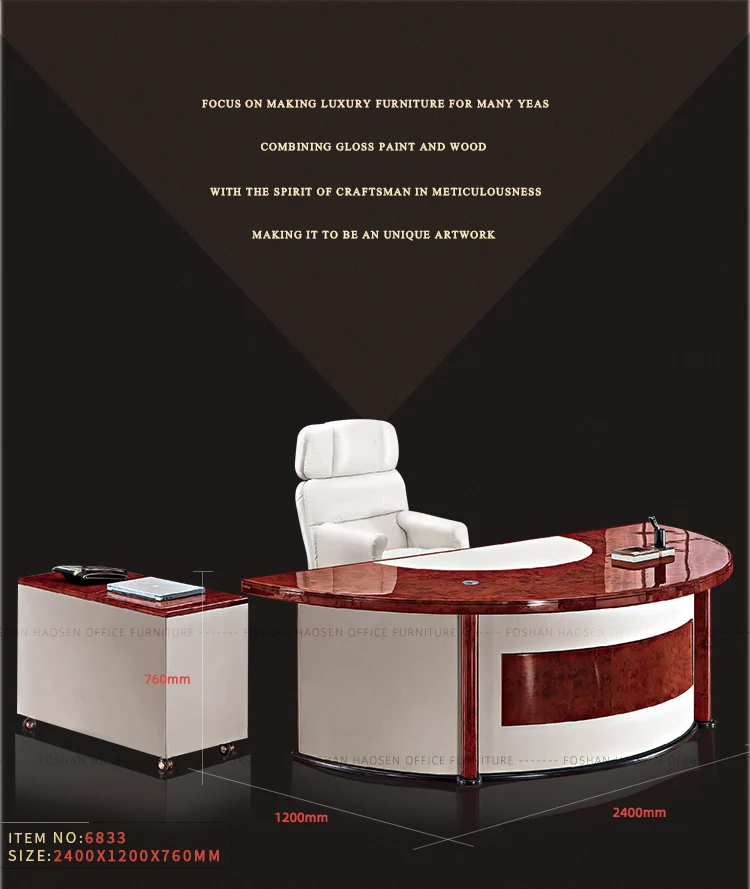 HAOSEN 6833 Complete Office Furniture Set - Executive Desks