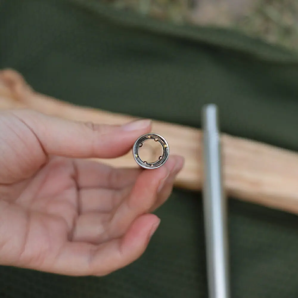 Campfire Wild Camping Fire Blower Pipe - Portable & Collapsible