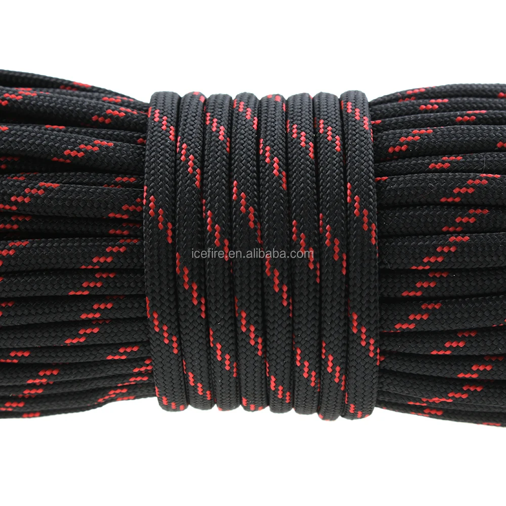 4mm 7 Strands 550 Nylon Paracord Parachute Cord 100ft 31meter Survival ...