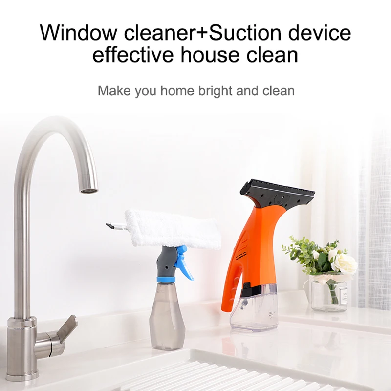 Boomjoy Multi-use Electric Window Cleaner Shower Squeegee - Buy ...