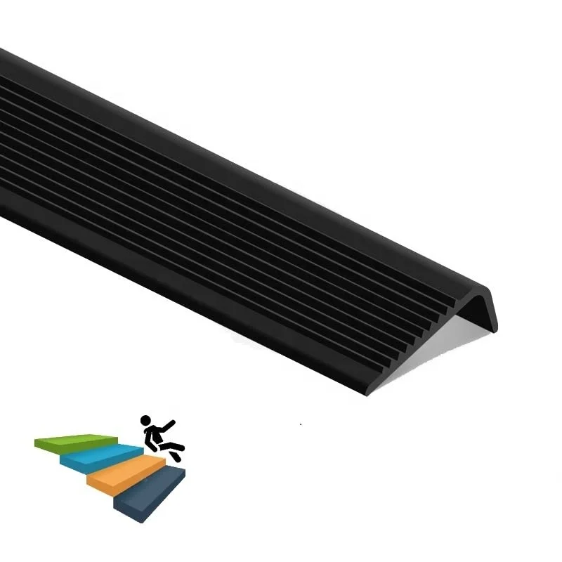 L-Shaped Stair Nosing Metal Stair Nosing Non-Slip Self-Adhesive Stair ...