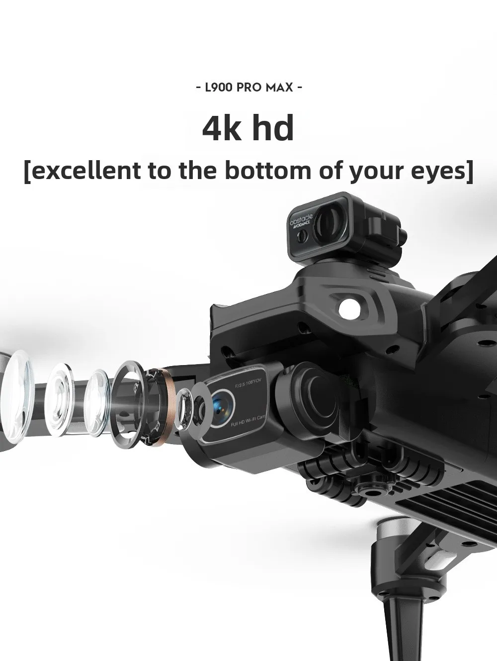 L900 Pro Max Drone - HD Aerial Photography & Obstacle Avoidance