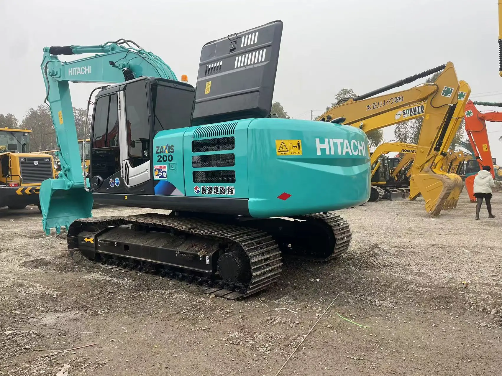 Strong Load-bearing Capacityjapan Original Crawler Excavator Hitachi ...