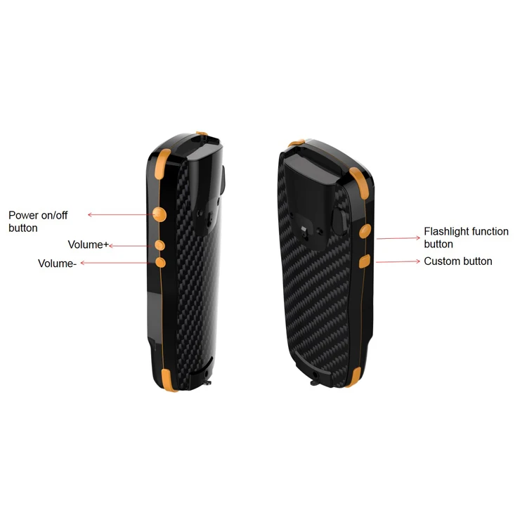 Handheld Android Mifare Classic 1k Card Reader Terminal Support Barcode