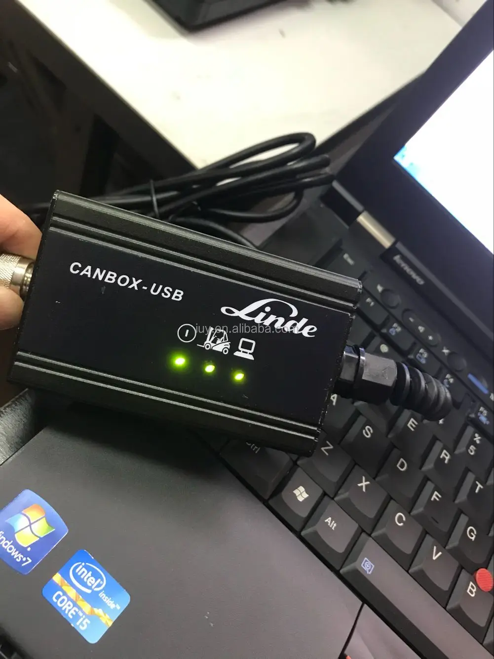 Forklift Truck Diagnostic Tool for Linde Canbox Linde Doctor Pathfinder