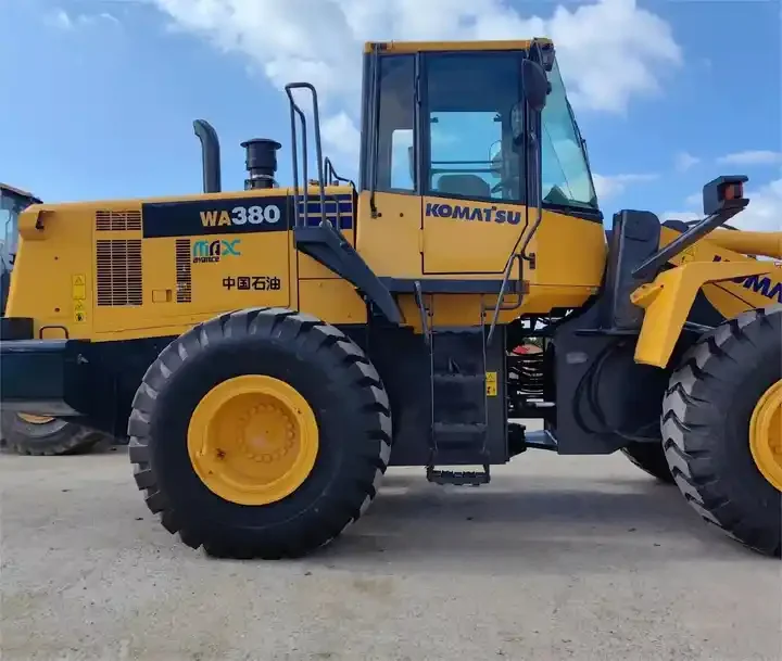 Japan Original Komatsu WA380-6 Front Loader for Sale Wa380 Construction ...