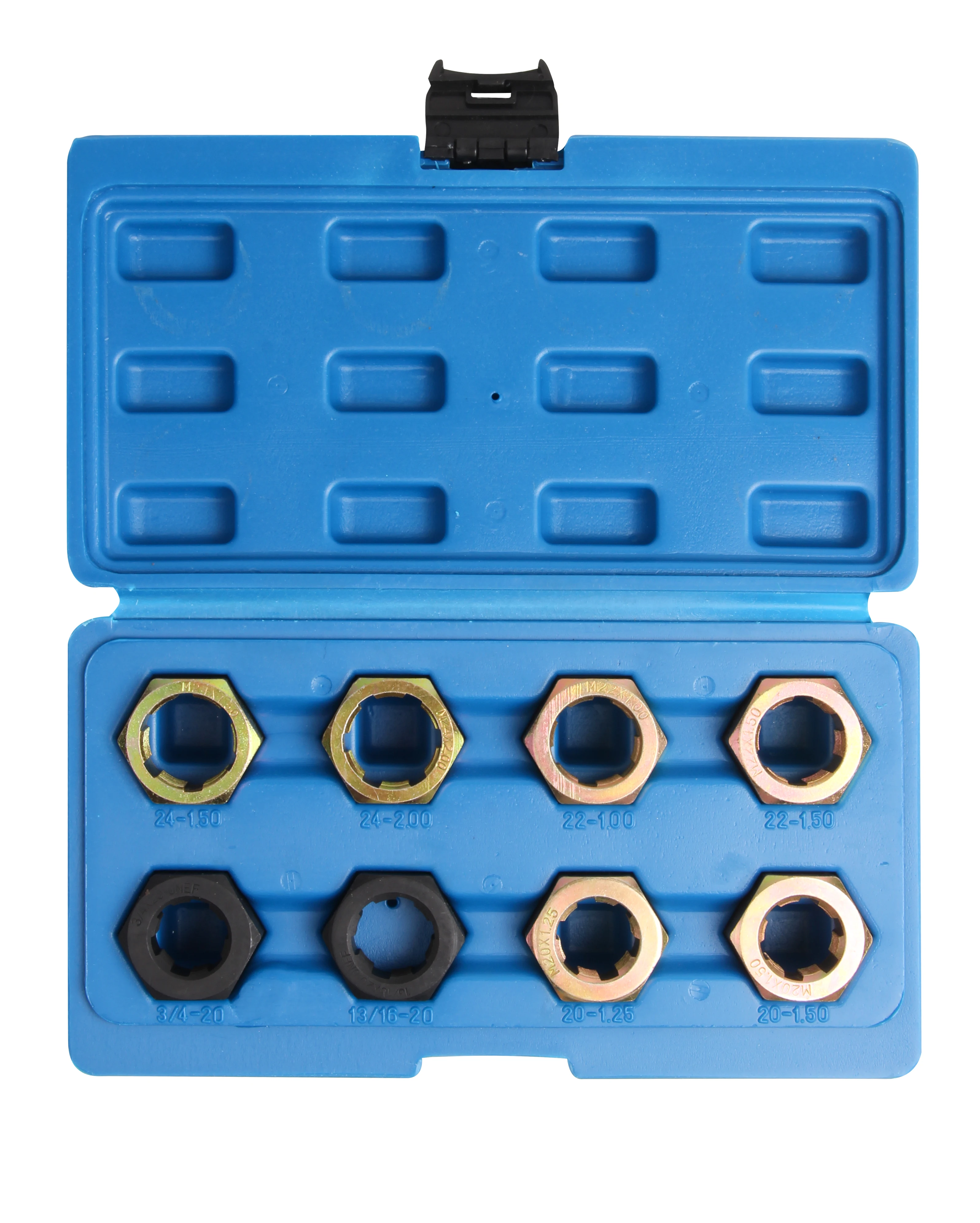 VIKTEC 8PC Axle Spindle Thread Restoration Set Thread Repair Kit ...