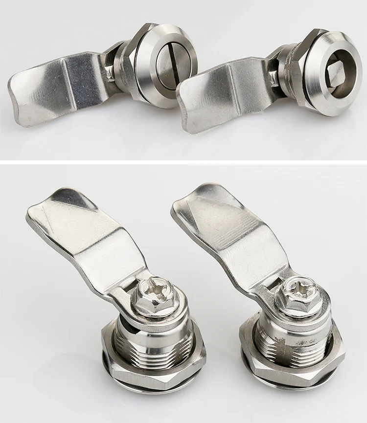 High Quality B705 304 Stainless Steel A Word Core Cam Lock For Network ...