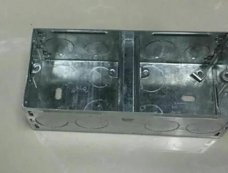 Manufacture 3x6 With 35mm Depth Knockout Box Rectangle Cable Entry Box ...