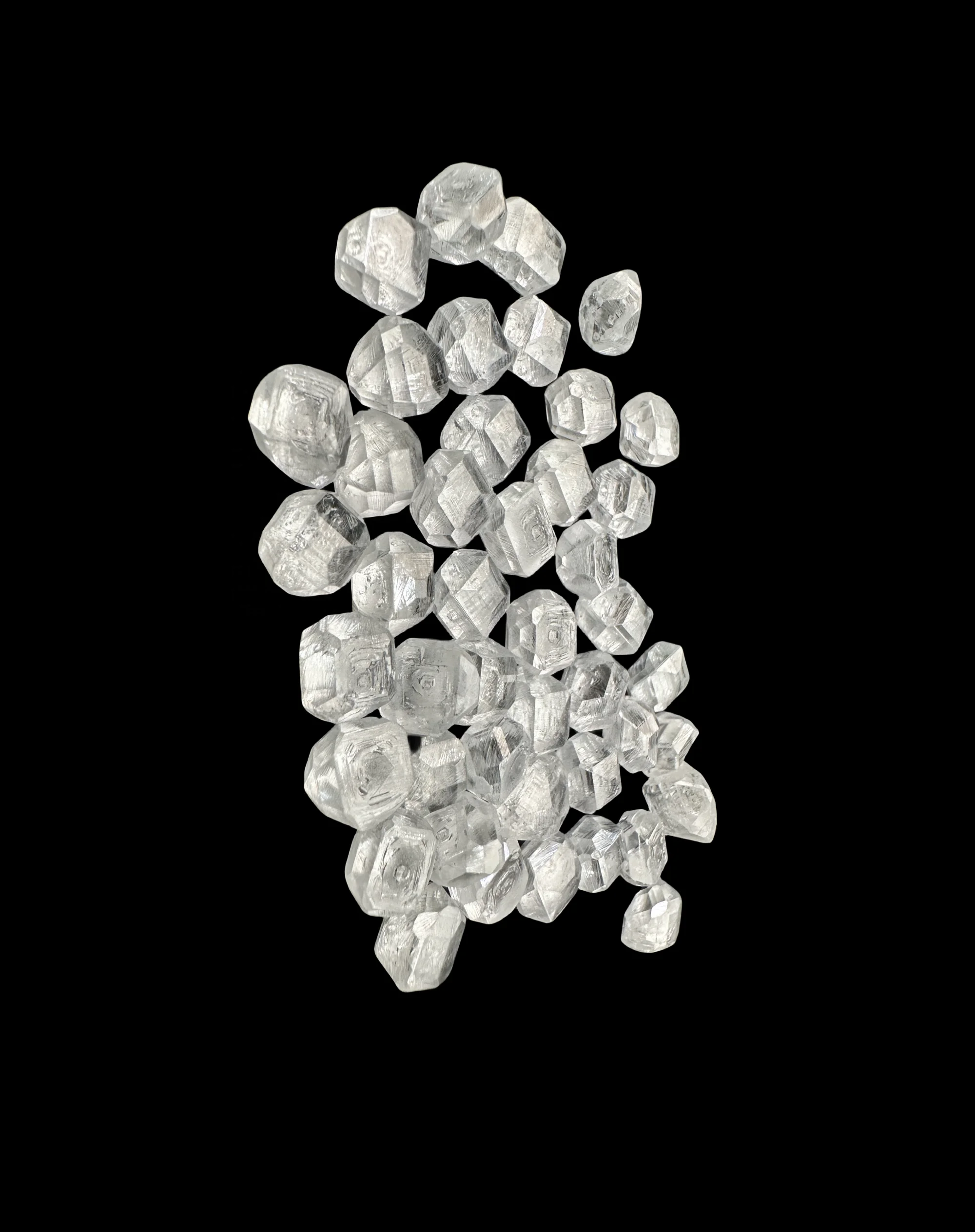 Lab Created White Hpht Rough Diamond - Buy Synthetic Rough Diamond,Lab ...