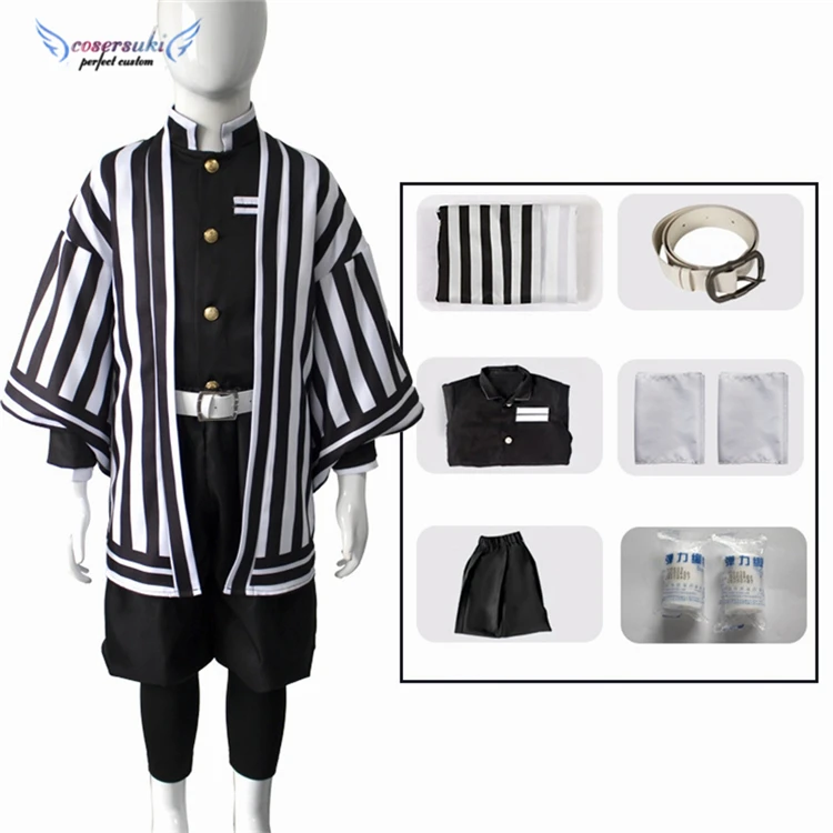 Demon Slayer Kimetsu No Yaiba Iguro Obanai Child Cosplay Costume ...
